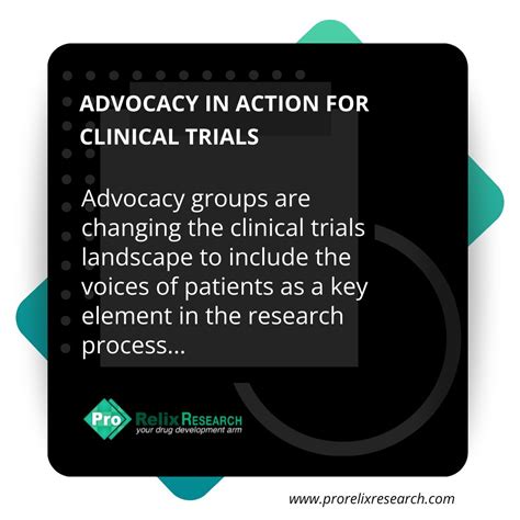 Prorelix Research On Linkedin Advocacy Clinicalresearch