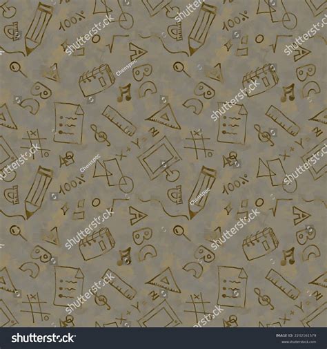 Alphabet Letters English Language Learning Literacy Stock Illustration