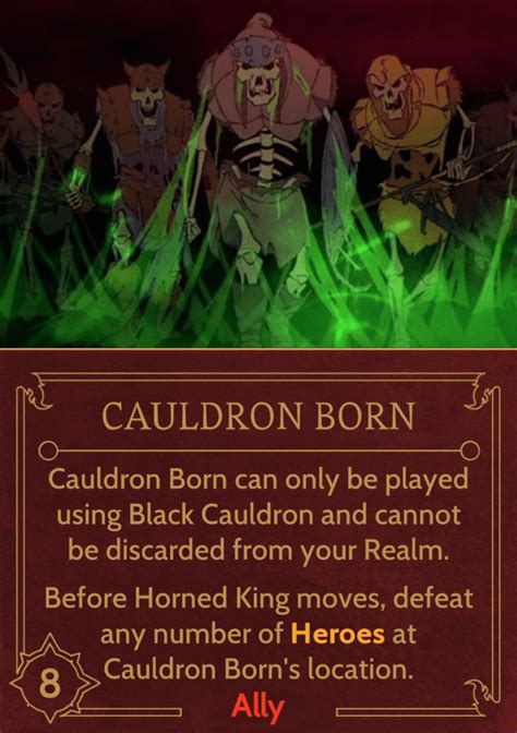 Cauldron Born Rlorcana