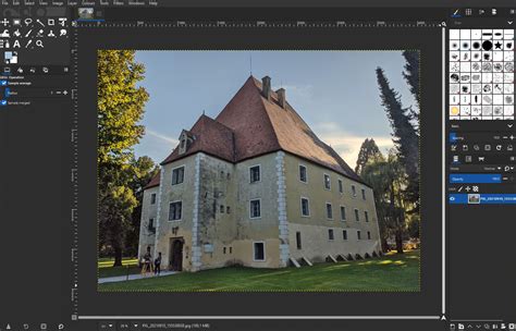 GIMP Photo Editing Linux Desktop