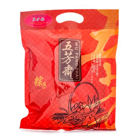 Get Wfz Red Bean Paste Sticky Rice Dumpling Pk X G G Delivered Weee Asian Market