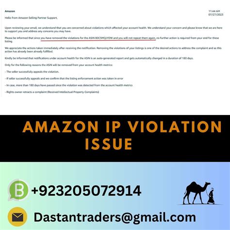 How To Deal With Amazon Ip Violations Dastan M Posted On The Topic