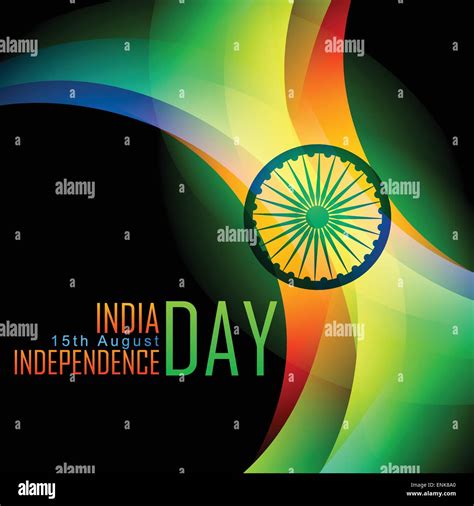 Stylish Indian Flag Background Design Stock Vector Image Art Alamy