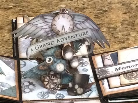 Designs By Shellie Tutorial Coming Soon Dbs Steampunk Daze Explosion Box