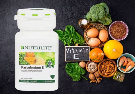 Nutrilite Vitamin E Amway Thực Phẩm Làm Chậm Lão Hóa Củng Cố Tim Mạch Khoetunhien24h Cung