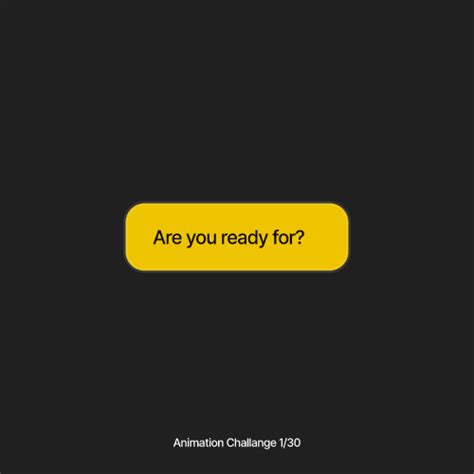 Button Animation Day 1 30 Animation Challenge By Isodesne Made
