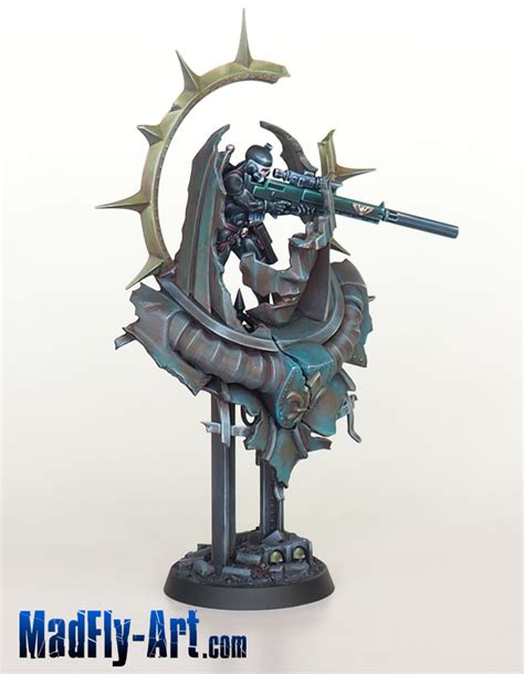 Vindicare Assassin Operative Umbral Six Madfly Art Miniature