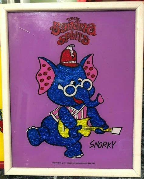 Vintage Hanna Barbera Cartoon Art Set Of 4 3929951815