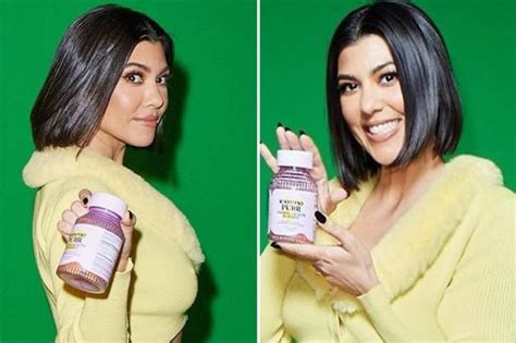 Kourtney Kardashian Shows Off Her Butt In Tight Latex Yellow Pants And