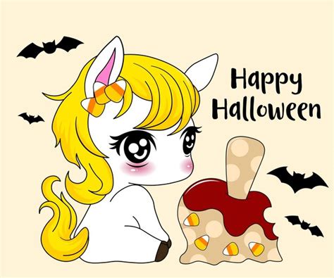 Premium Vector Cute Horn And Candy Corn Vector