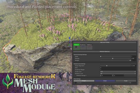 Foliage Renderer Mesh Module