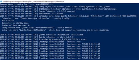 Scheduling With Quartz Net Scheduler In Linux Oliver Coding