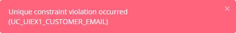 Handling Unique Constraint Violation Exceptions Jmix Documentation