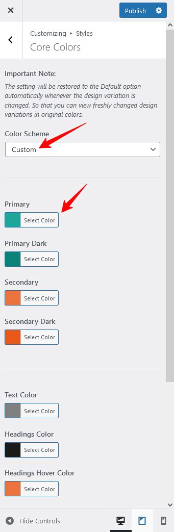 Customize Styles RealHomes Documentation