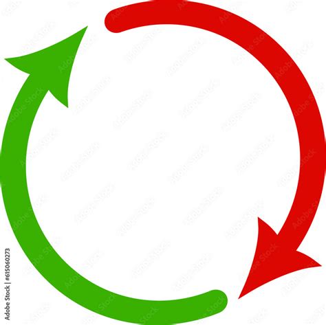 Curved Arrow Sign Rotation Icon Reload Symbol Reload Sign Direction Button Icon Rotation