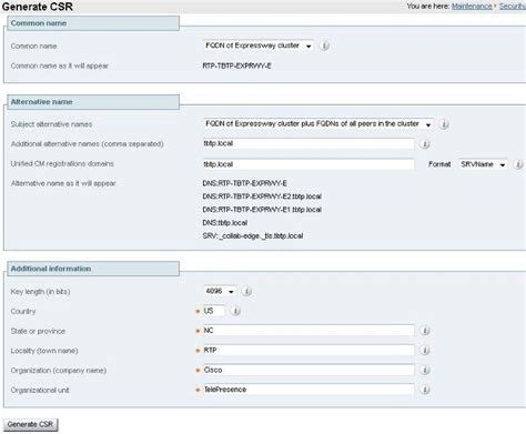 Collaboration Edge Tc 기반 엔드포인트 컨피그레이션 예 Cisco