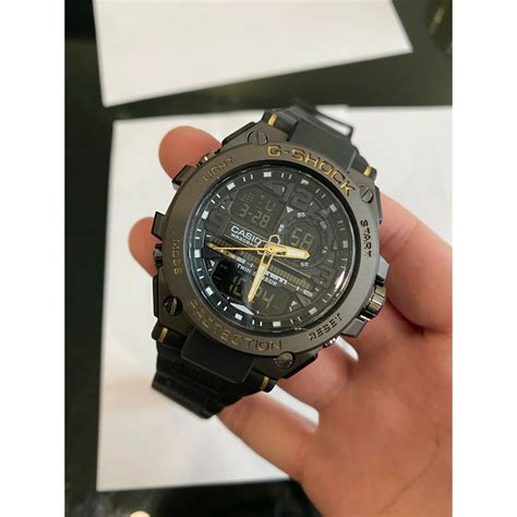 Đồng hồ thể thao nam Casio G shock GTS Original Chống nước Bar Viền Thép không gỉ Nam