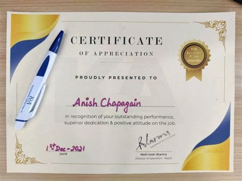 Anish Chapagain On Linkedin Appreciated Motivated Leadtheway