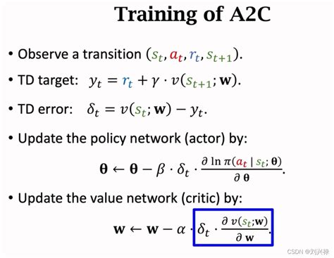 【强化学习 17】advantage Actor Critic A2cadvantage Actor Critica2c原论文 Csdn博客