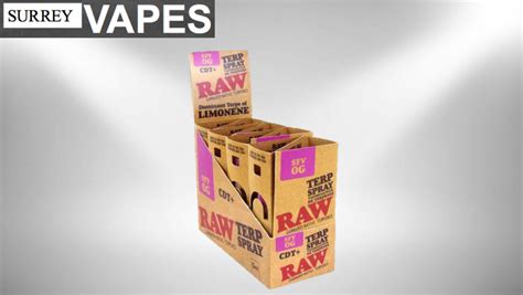 Raw Terp Spray Cannabis Native Terpenes Surrey Vapes