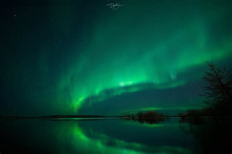 Solve Aurora Borealis Lighting Up The Night Sky Pinehouse Lake
