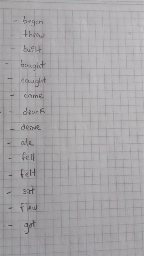 WRITE THE IRREGULAR VERBS IN BRACKETS IN PAST SIMPLE 1 The Show Begin At 10 30 Brainly Lat