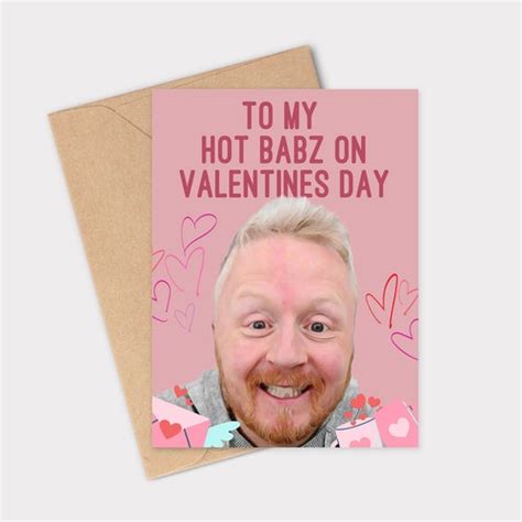 Funny Valentines Day Card For Him Or Her Paul Breach Funny Etsy Uk