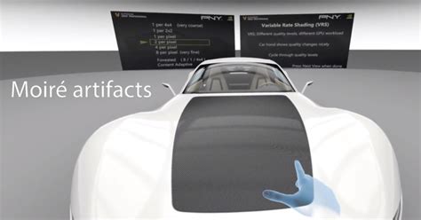 NVIDIA Variable Rate Shading Demonstrated In Autodesk VRED NVIDIA Technical Blog