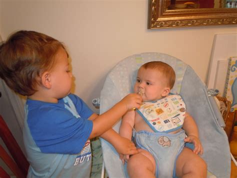 Carter James Big Brother Takes Care Of Little Brother