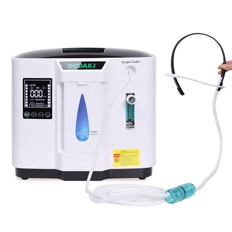 Переносной кислородный концентратор Dedakj De 1a 1 7l купить с доставкой по выгодным ценам в