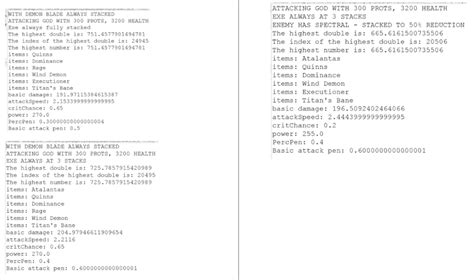 i made a java program that calculates the best hunter build r smite