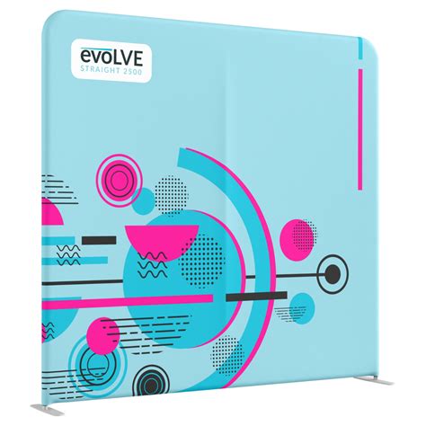 Evolve Straight Fabric Pop Up 25m Frame And Graphics Only