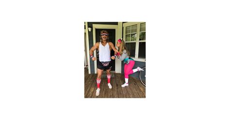 Jazzercise Couple Diy 80s Halloween Costumes Popsugar Love And Sex