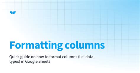formatting columns welcome to whalesync