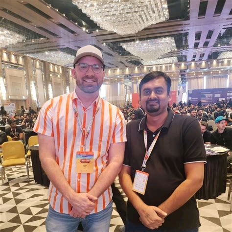Ajay Savaliya On Linkedin Few Moments With Creator Of Laravel Taylor Otwell