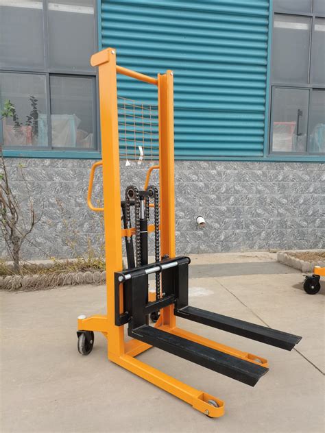 Manual Pallet Stacker 3 Ton Hydraulic Manual Portable Forklift Manual