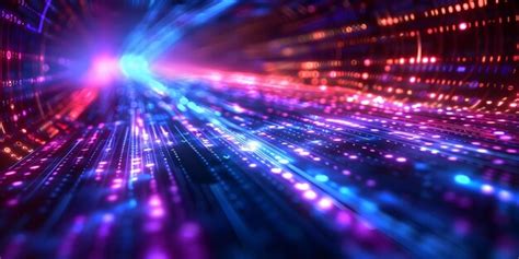 Abstract Binary Code Matrix Showing Data Transmission Over Global