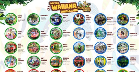 Wahana Tiket Terusan Dan Wahana Tiket Berbayar Tiket Jungleland Promo