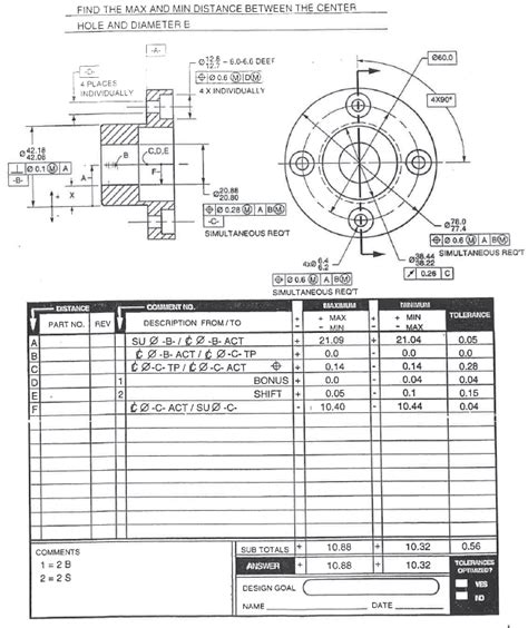 Datum Feature Shift Calculation Calculatorvgw