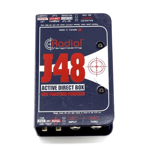 Radial J Phantom Powered Active Di Box Secondhand At Gear Music