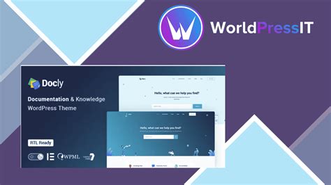 docly documentation and knowledge base wordpress theme with bbpress