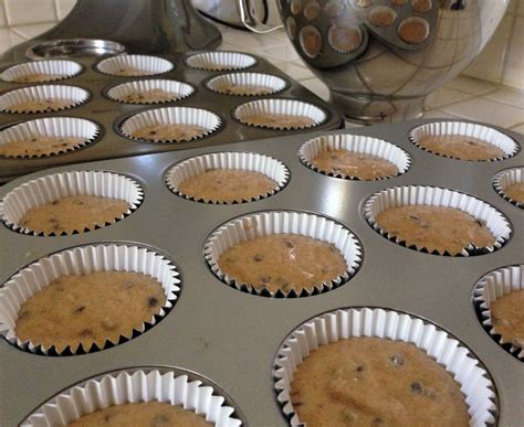 Chocolate Chip Banana Cupcakes With Peanut Butter Frosting Life Of