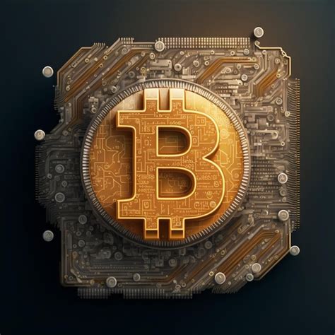 Premium Photo Bitcoin Illustration