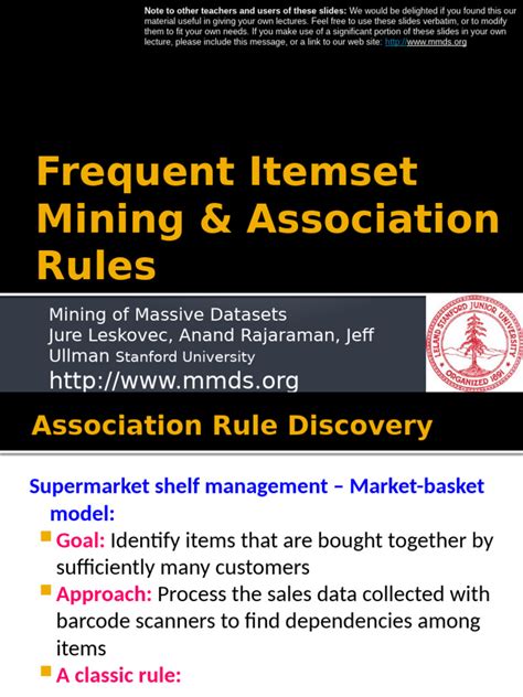 Ch06 Frequent Itemsets Pdf Computing Computer Data