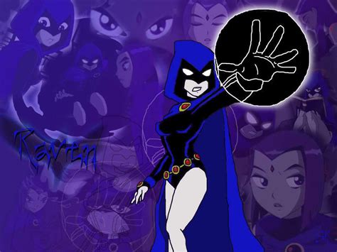 Teen Titans Wallpaper Raven Raven Teen Titans Teen Titans Original