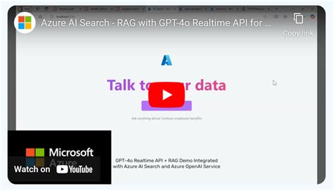 Azure Openai 服务上线具有音频和语音功能的 Gpt 4o Realtime Preview，免费申请试用gpt 4o