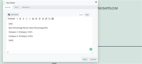 How To Create An Assessment Quiz With Scoring Categories And Multiple Confirmations Views With
