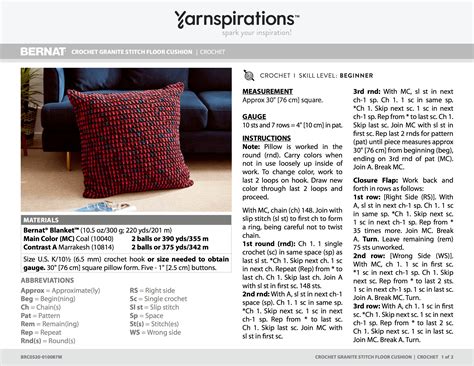 How To Read A Knitting Pattern Yarnspirations