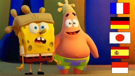 Spongebob Squarepants The Cosmic Shake All Intros In 9 Languages Ps4