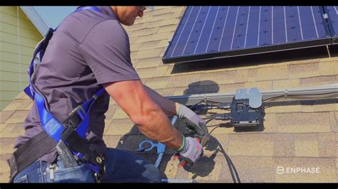 IQ Microinverter Installation Enphase Energy YouTube